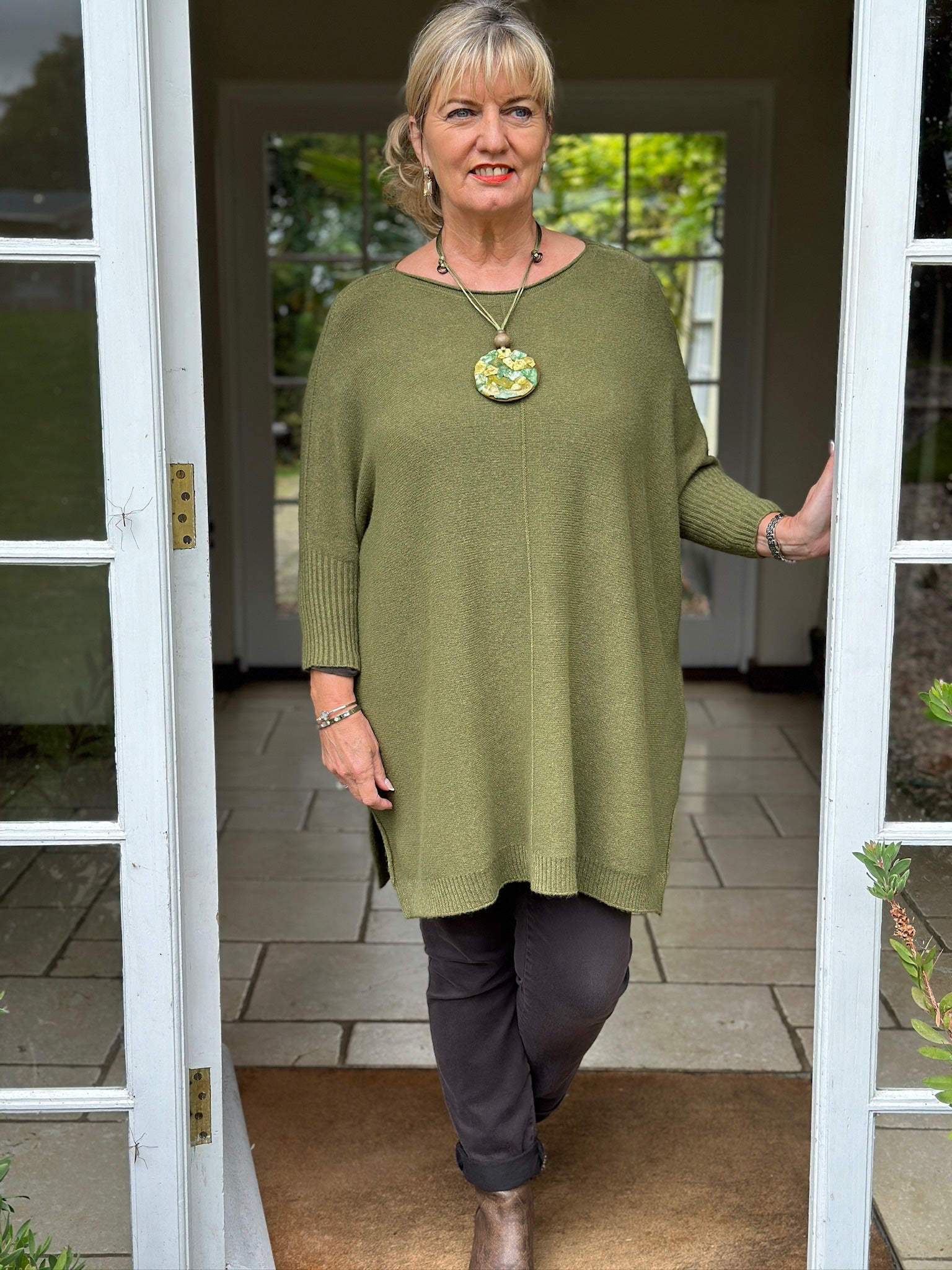 Jasmine Jumper | Moss – Mandy's Heaven